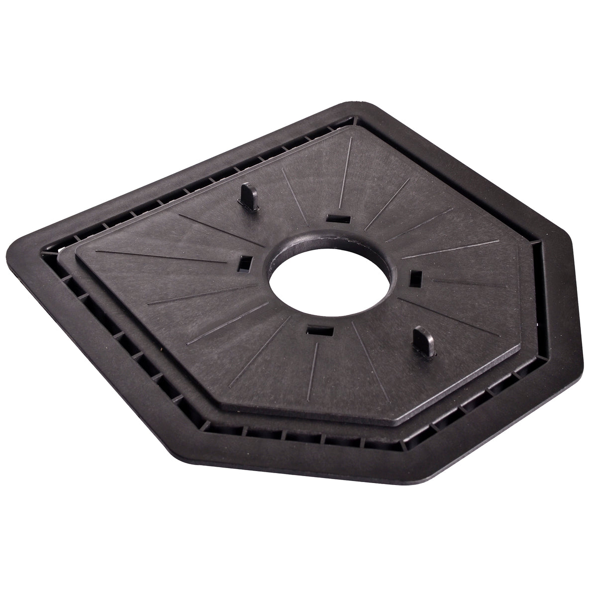 Plaque à dalle pour plot Cleman Jouplast - Terrasse sur Plots ...